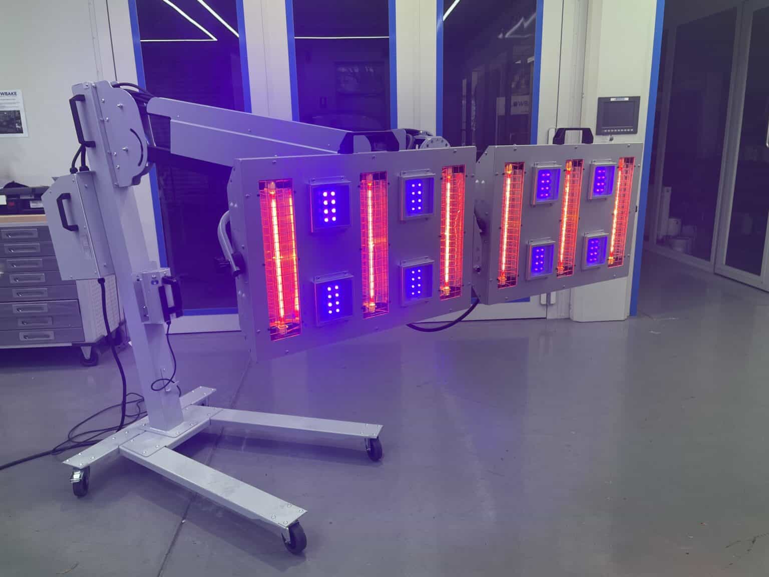 Electric Infrared and UV Curing Lamps | Lowbake